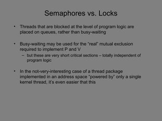 Semaphores and Monitors | PPT