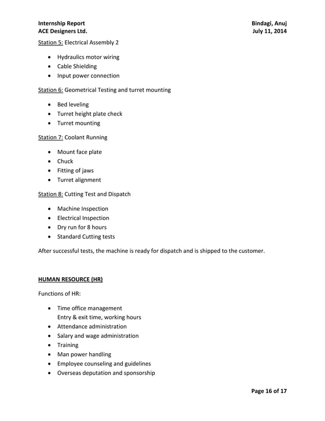 ACE DESIGNERS - REPORT | PDF | Manufacturing Industry | Industries