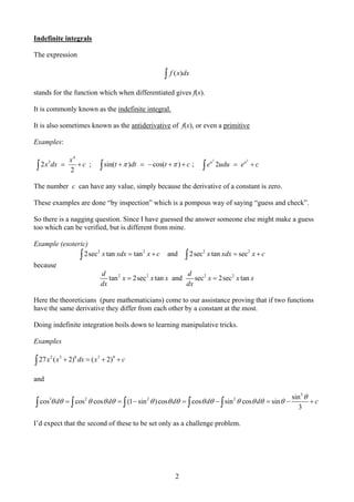 1543 integration in mathematics b | PDF
