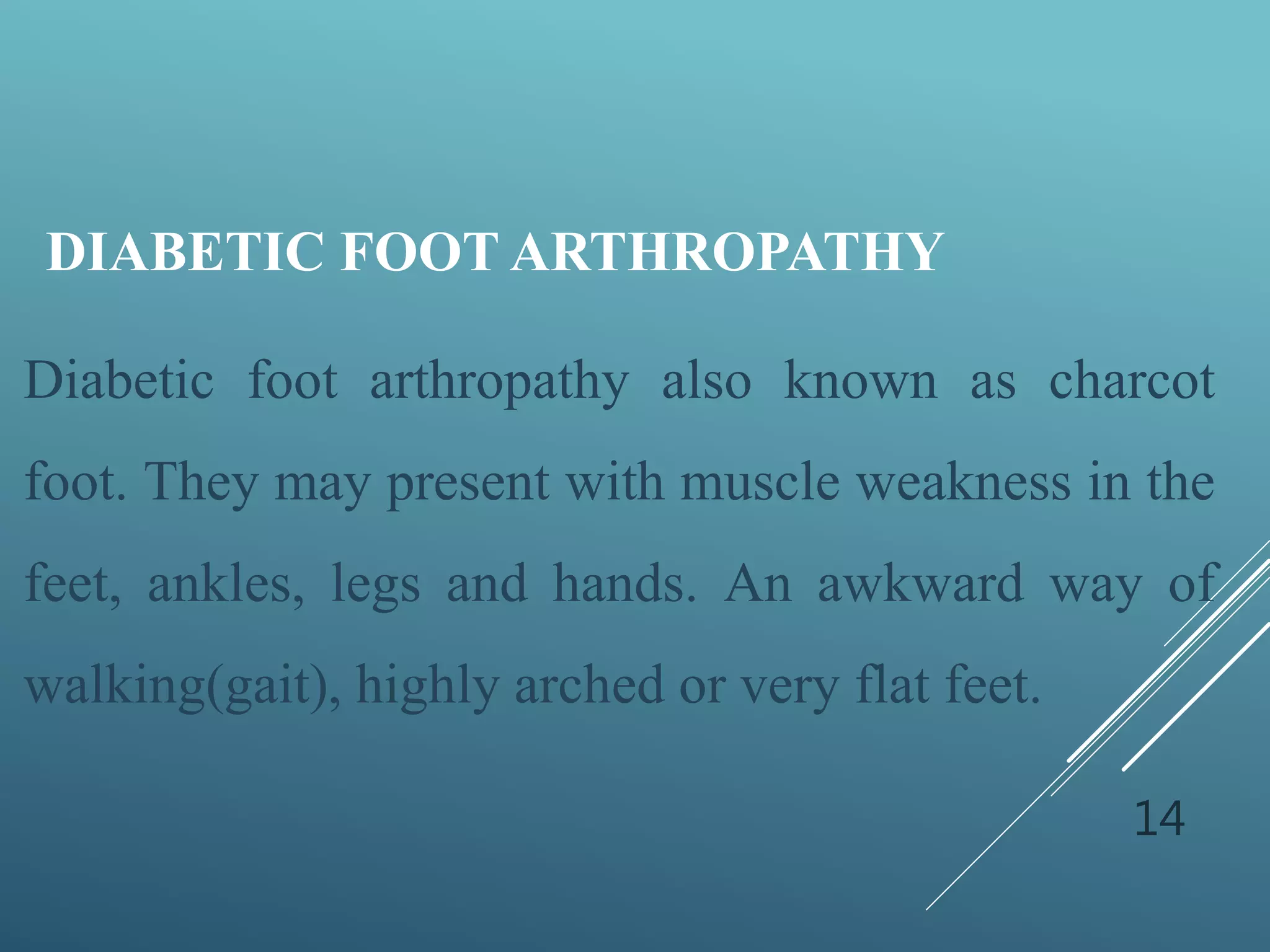 Diabetic foot | PPTX