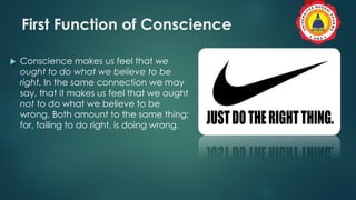Conscience Determines What's Right | PPT