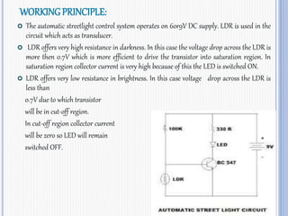 1544371499023_AUTOMATIC STREET LIGHT CONTROL USING LDR.pptx | Cameras ...