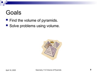 Volume of pyramids geometry secondary .ppt