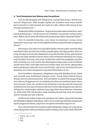 kontekstualisasi pemahaman hadis nabawi. | PDF