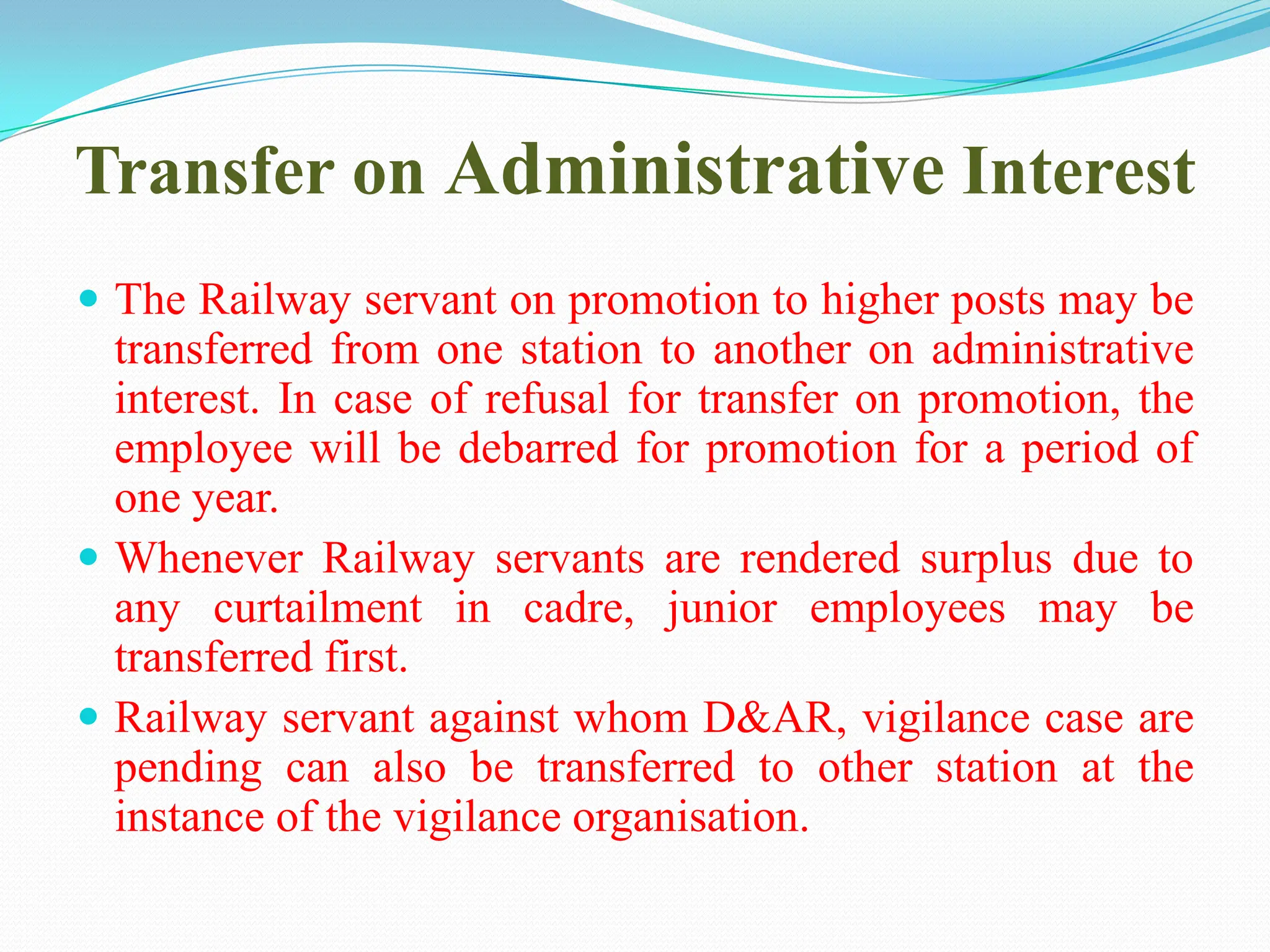 Transfer policy for gov employee in IRpdf | PPT