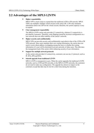 MPLS L2VPN (VLL) Technology | PDF | Computer Networking | Computing