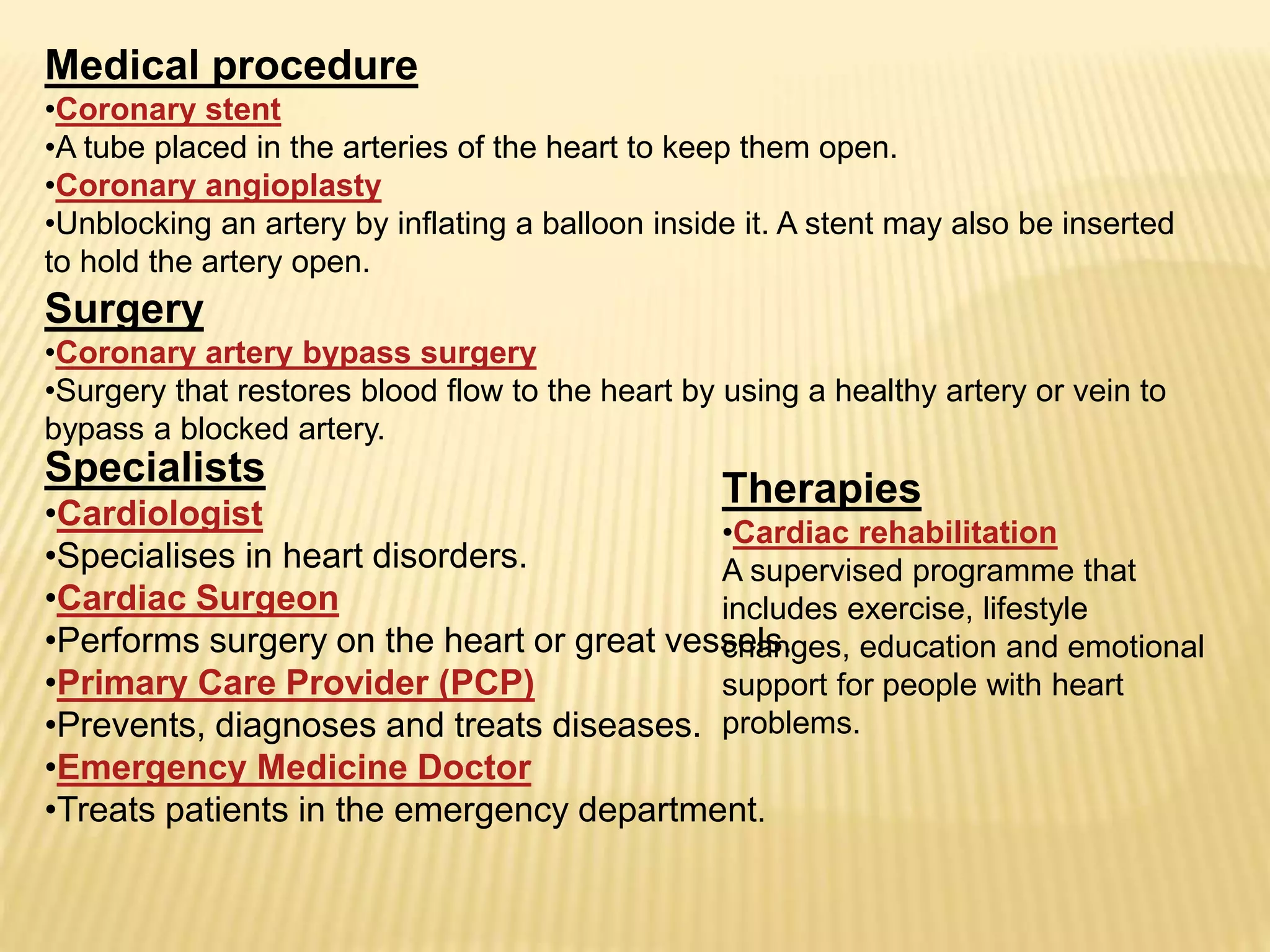 Myocardial Infarction treatment drugs | PPTX