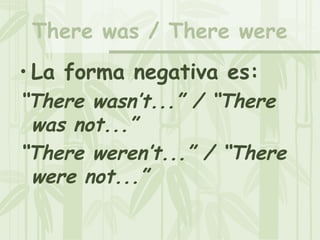 There was_there were presentation for esl | PPT