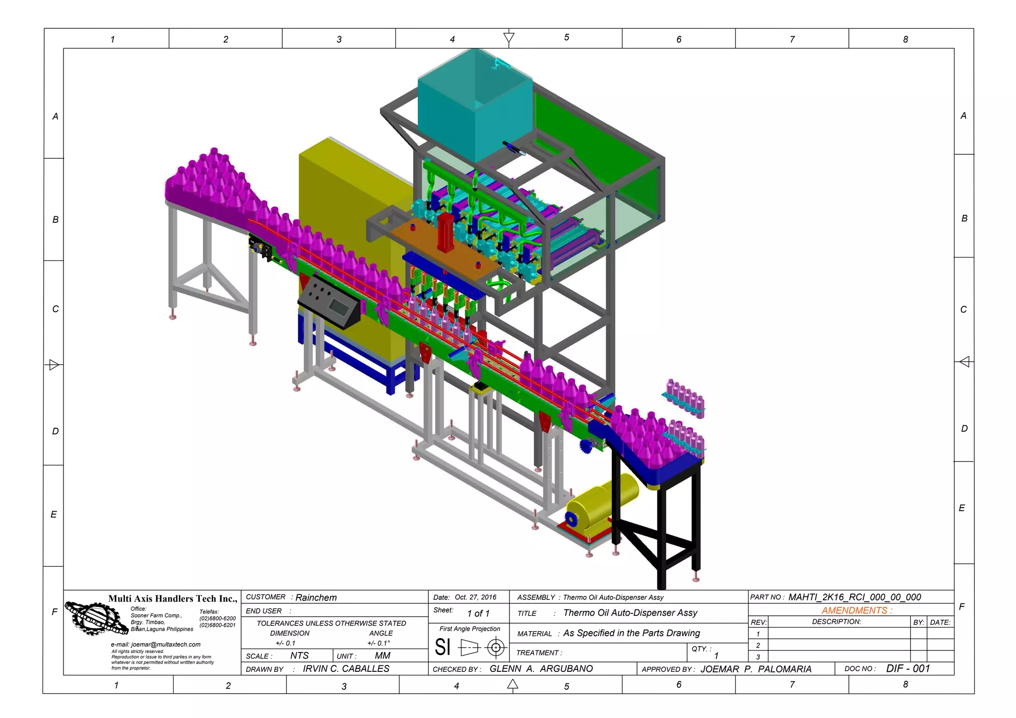 Thermo OIL auto -dispenser assy updated | PPT