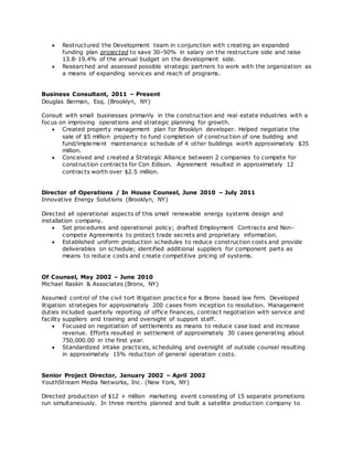 LI Resume | DOCX | Legal Services Industry | Industries