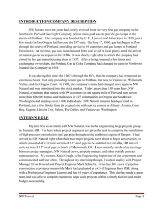 NW Natural Report | PDF