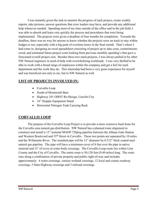 NW Natural Report | PDF