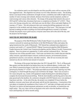 NW Natural Report | PDF