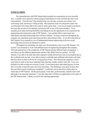 NW Natural Report | PDF