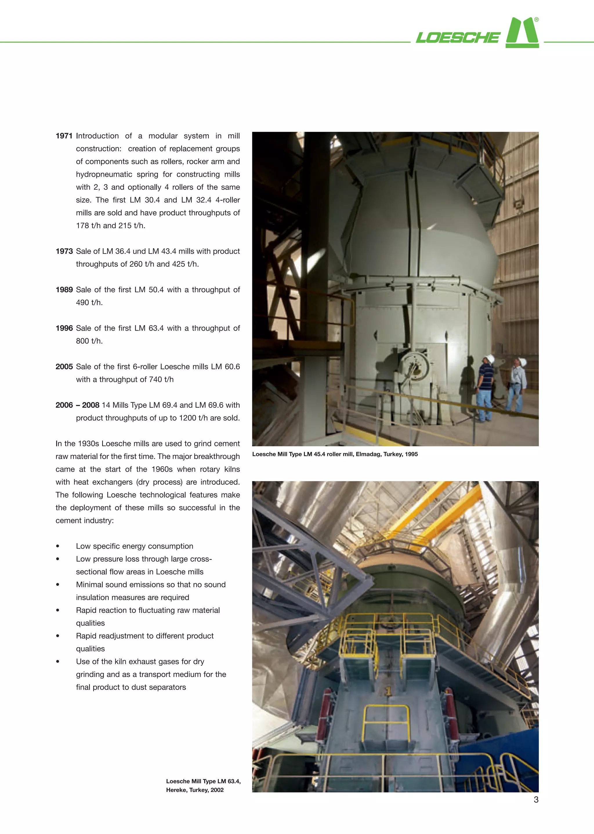 Loesche Technology - Always a Step Ahead: Loesche Mills for Cement Raw ...