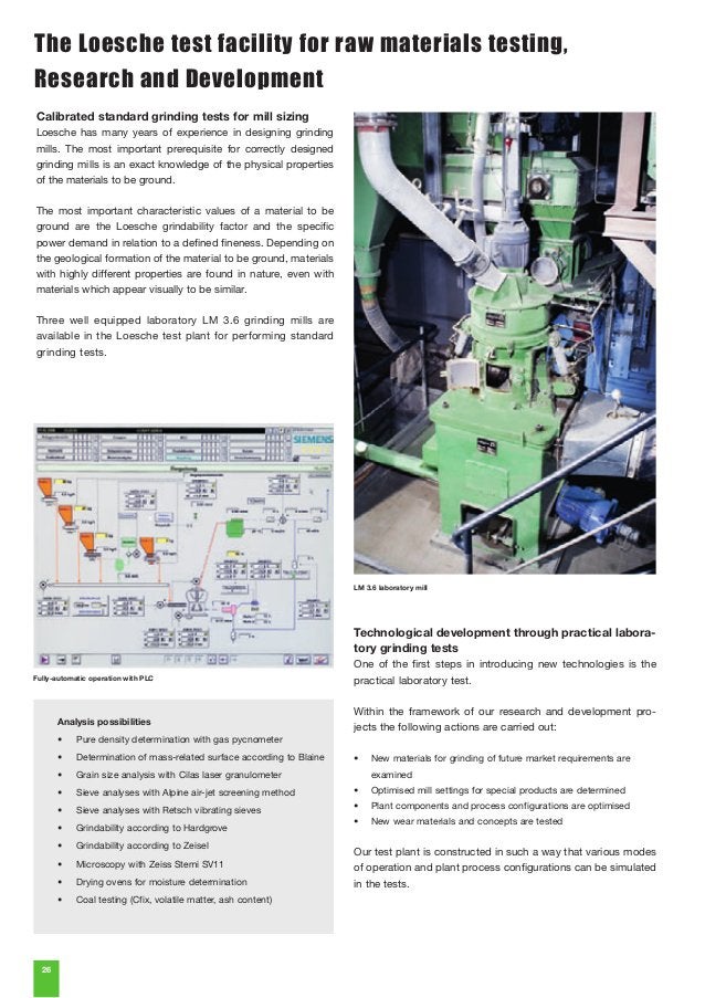 Loesche Technology - Always a Step Ahead: Loesche Mills for Cement Raw ...