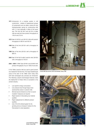 Loesche Technology - Always a Step Ahead: Loesche Mills for Cement Raw ...