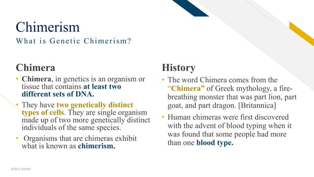 Genetic Chimerism