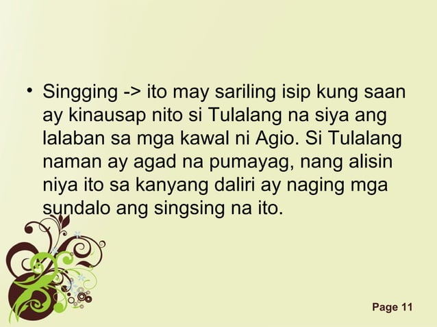 TULALANG: Epiko ng mga Manobo | PPT