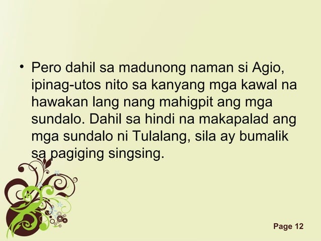 TULALANG: Epiko ng mga Manobo | PPT