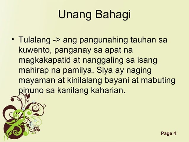 TULALANG: Epiko ng mga Manobo | PPT