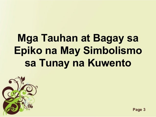 Tulalang Epiko Ng Mga Manobo