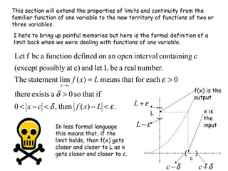 1551 limits and continuity | PPT