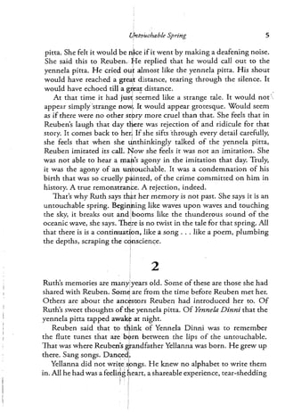 Untouchable Spring G Kalyana Rao M Sridhar Alladi Uma | PDF