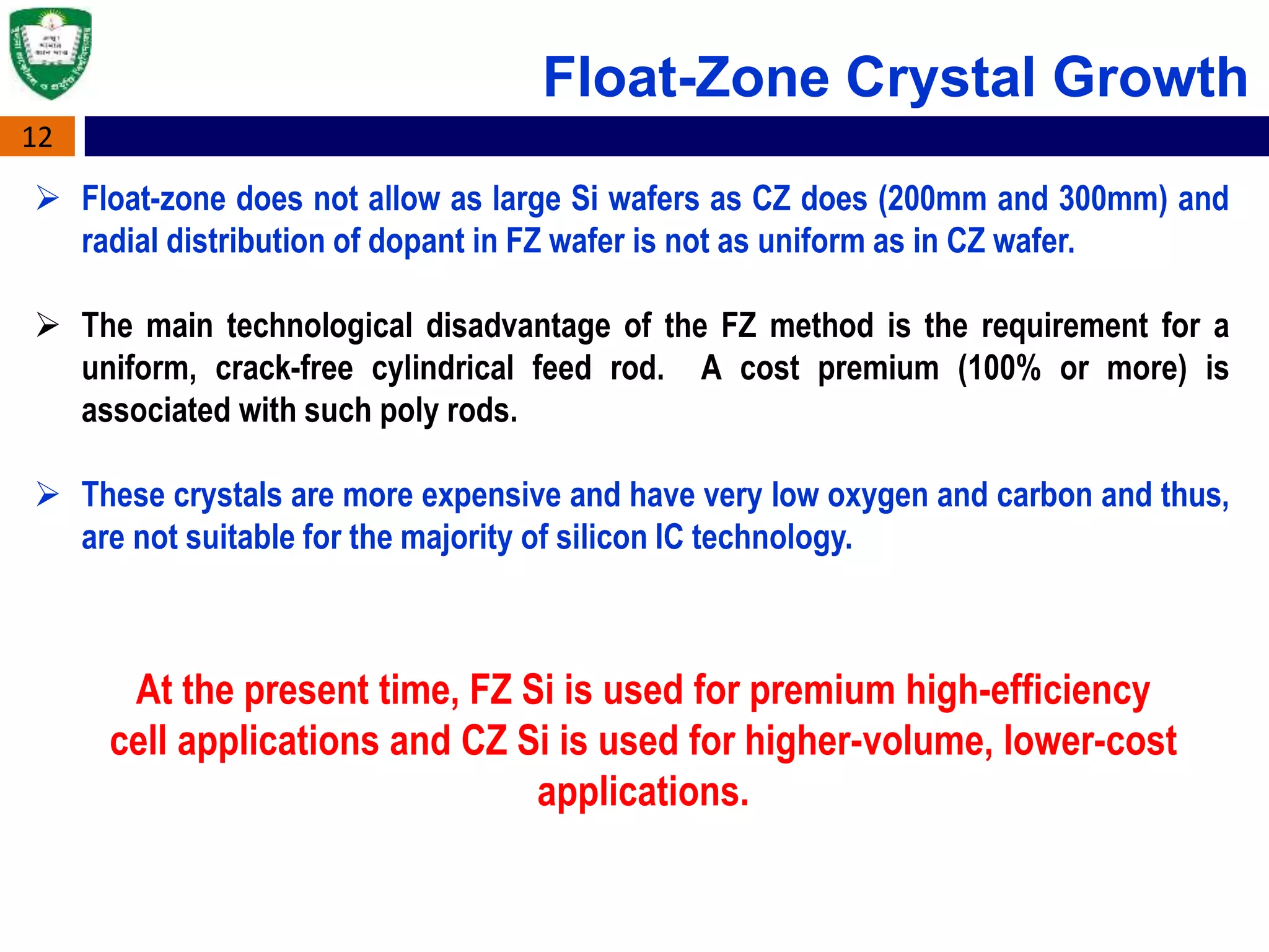 Float Zone, Bridgman Techniques--ABU SYED KUET | PPTX