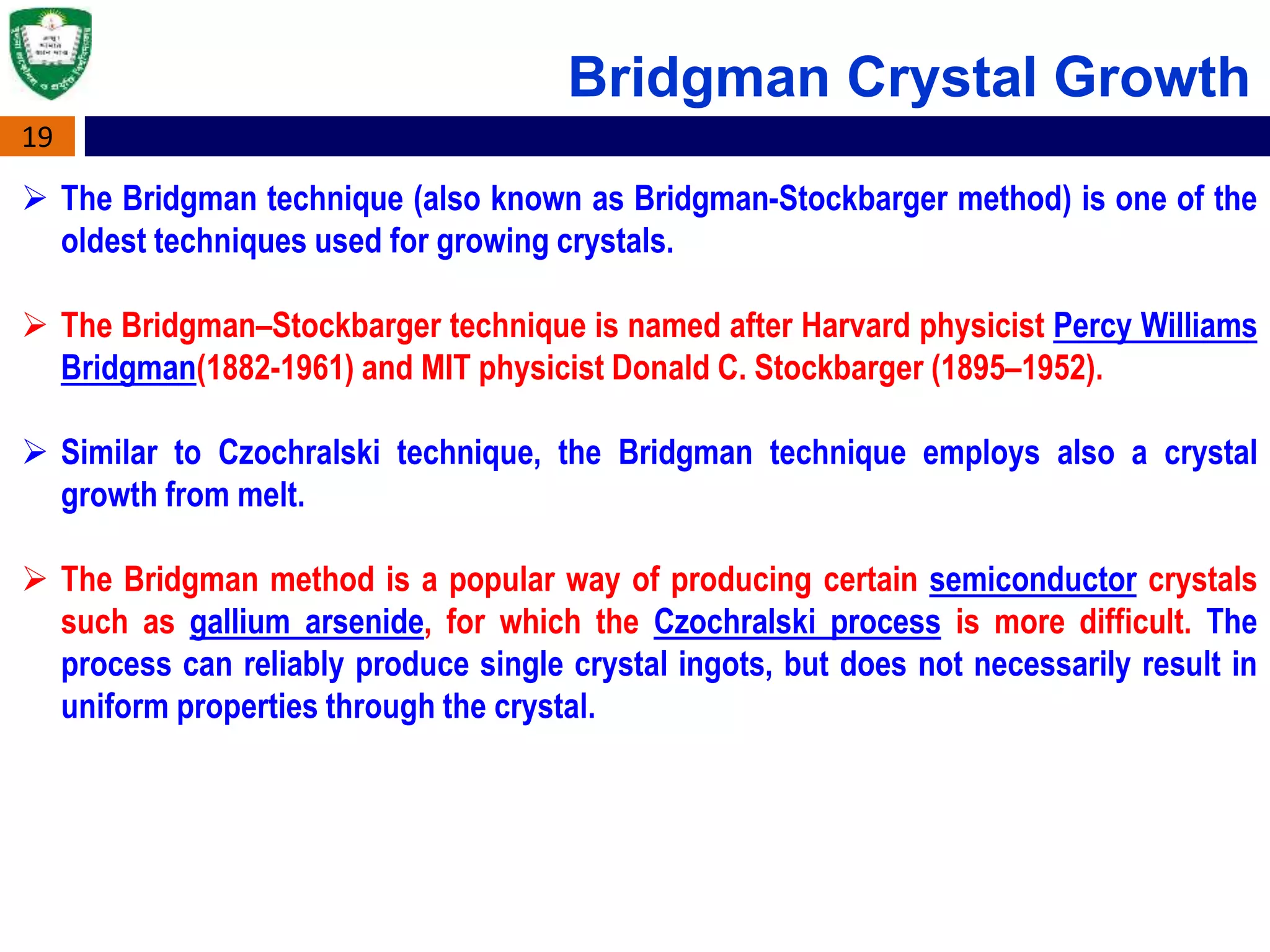 Float Zone, Bridgman Techniques--ABU SYED KUET | PPTX