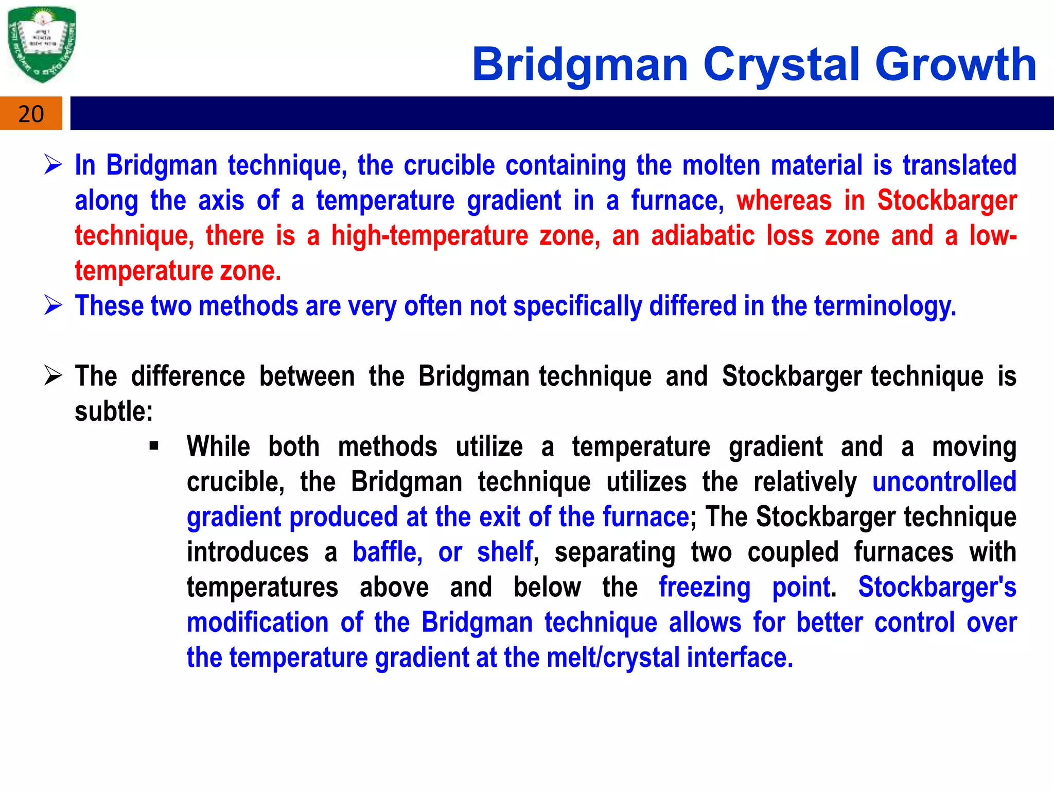 Float Zone, Bridgman Techniques--ABU SYED KUET | PPTX