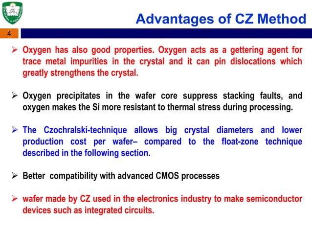 Float Zone, Bridgman Techniques--ABU SYED KUET | PPTX | Chemistry | Science