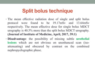 CT urography | PPTX