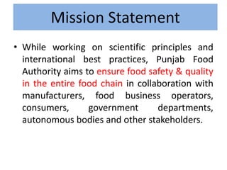 food laws history significance duties | PPTX