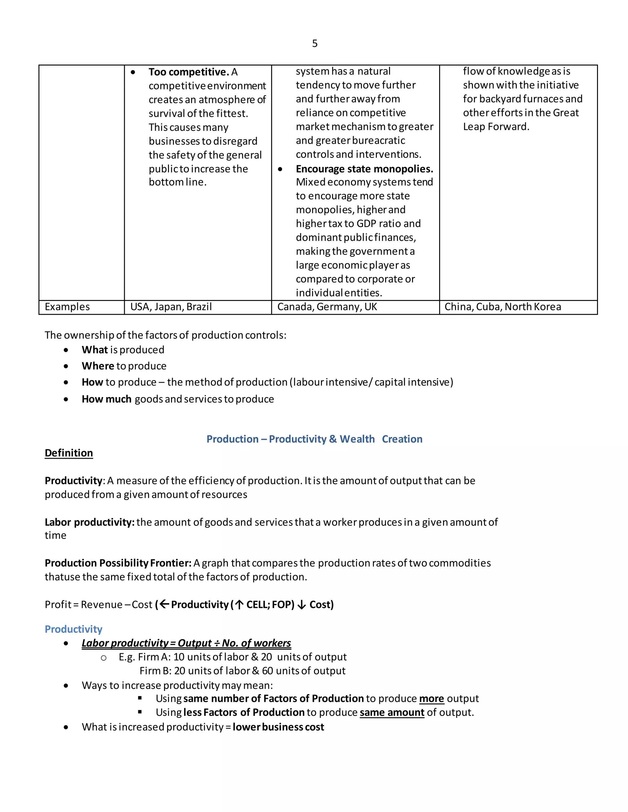 155195918 igcse-economics-revision-notes | DOCX
