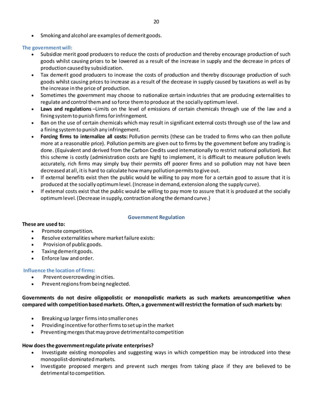 155195918 igcse-economics-revision-notes | DOCX