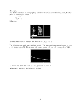 1552 limits graphically and nume | PDF | Physics | Science
