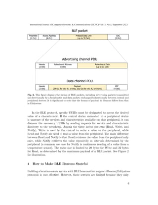 BLE Beacon with Data Accumulation Functionality | PDF