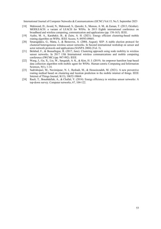 Energy-Efficient Improved Optimal K-Means: Dynamic Cluster Head Selection based on Delaying the ...