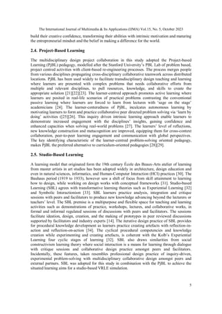A Preliminary Study on Multidisciplinary Design Framework in a Virtual Reality Learning ...