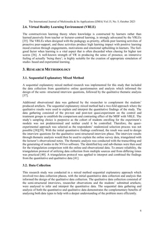 A Preliminary Study on Multidisciplinary Design Framework in a Virtual Reality Learning ...