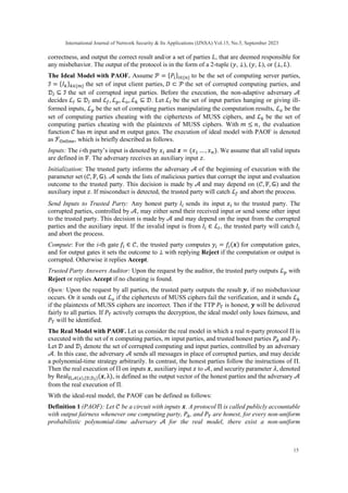 SPDZ-BASED OPTIMISTIC FAIR MULTI-PARTY COMPUTATION | PDF