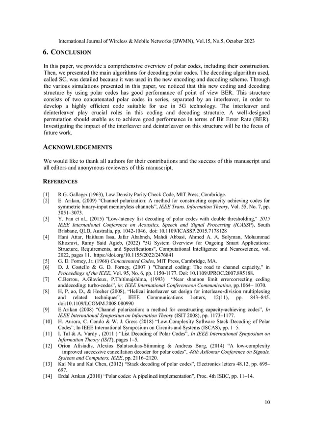 New Structure of Channel Coding: Serial Concatenation of Polar Codes | PDF | Programming ...