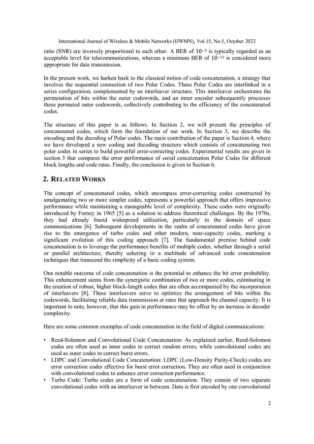 New Structure of Channel Coding: Serial Concatenation of Polar Codes | PDF | Programming ...