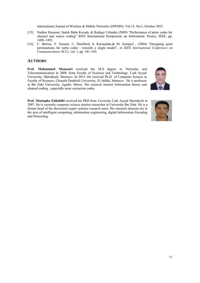 New Structure of Channel Coding: Serial Concatenation of Polar Codes | PDF