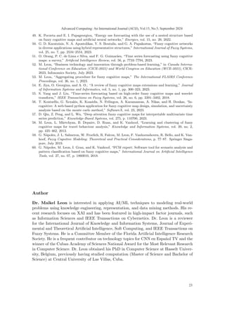 Harnessing Fuzzy Cognitive Maps for Advancing AI with Hybrid Interpretability and Learning ...