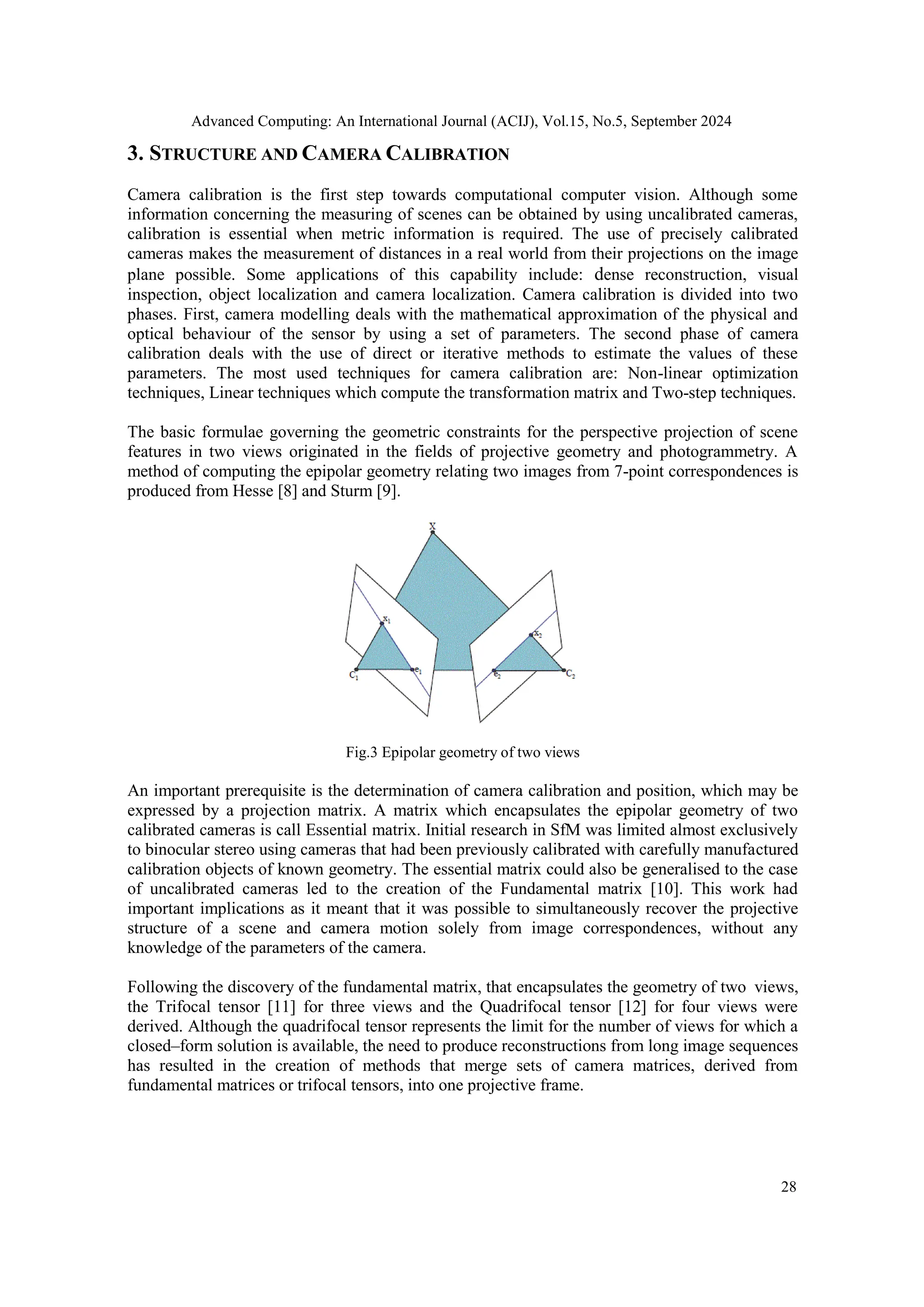 ARTICLE :OVERVIEW OF STRUCTURE FROM MOTION | PDF