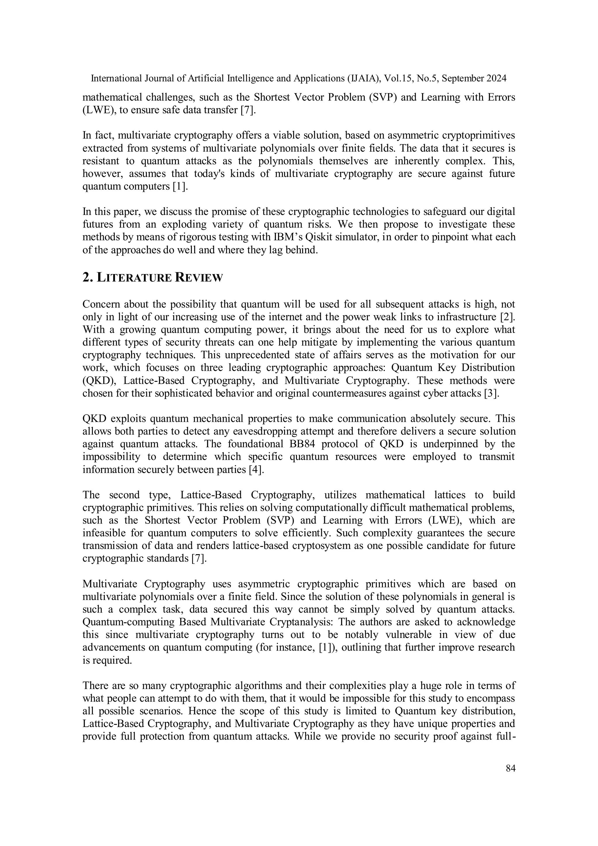 Quantum Computing And The Implications On Online Security Pdf