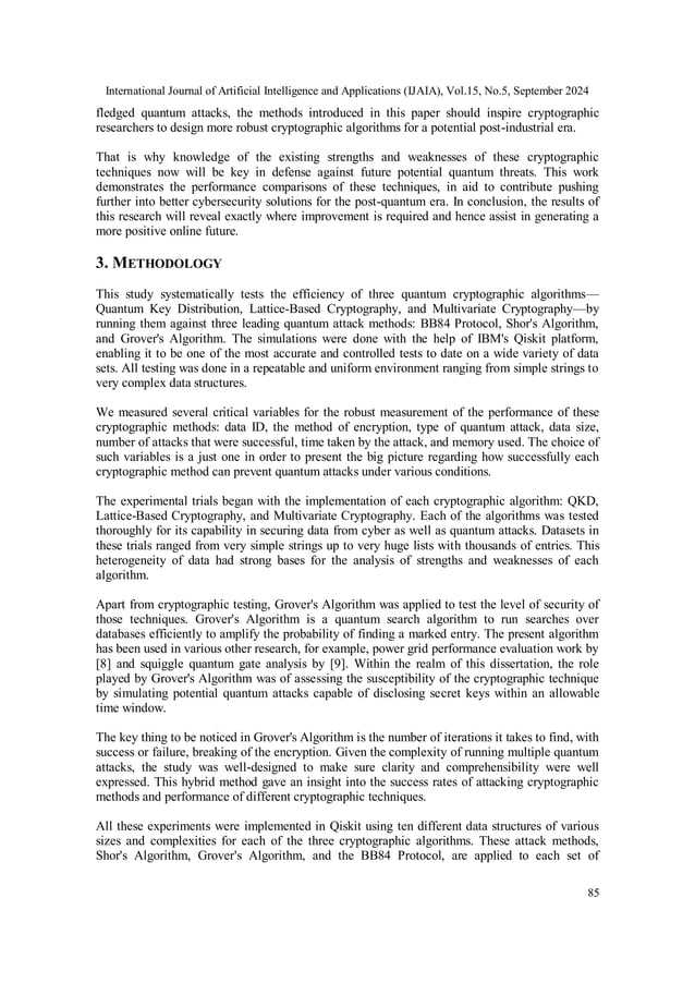 Quantum Computing and the Implications on Online Security | PDF