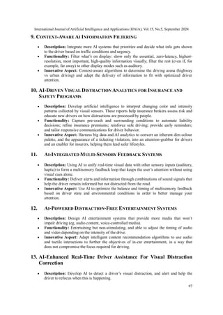 Neuro-Adaptive AI for Dynamic Distraction Mitigation in Autonomous Vehicle Environments | PDF